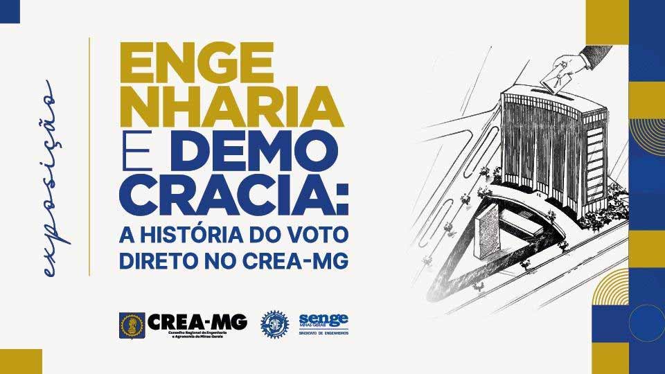 Crea-MG inaugura exposição sobre os 30 anos do voto direto no Sistema ...